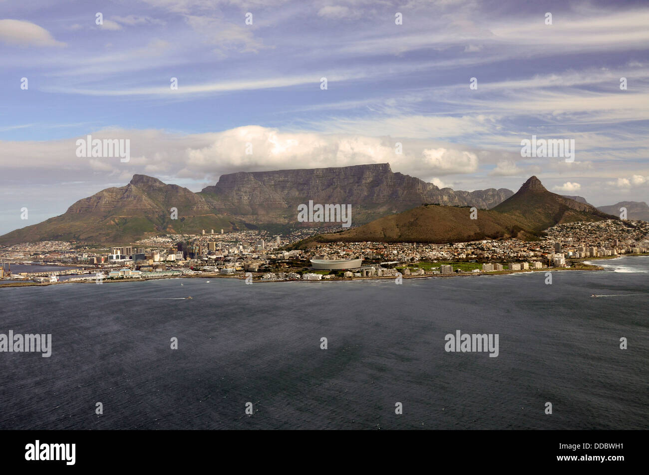 Cape town table mountain aerial hi-res stock photography and images - Alamy