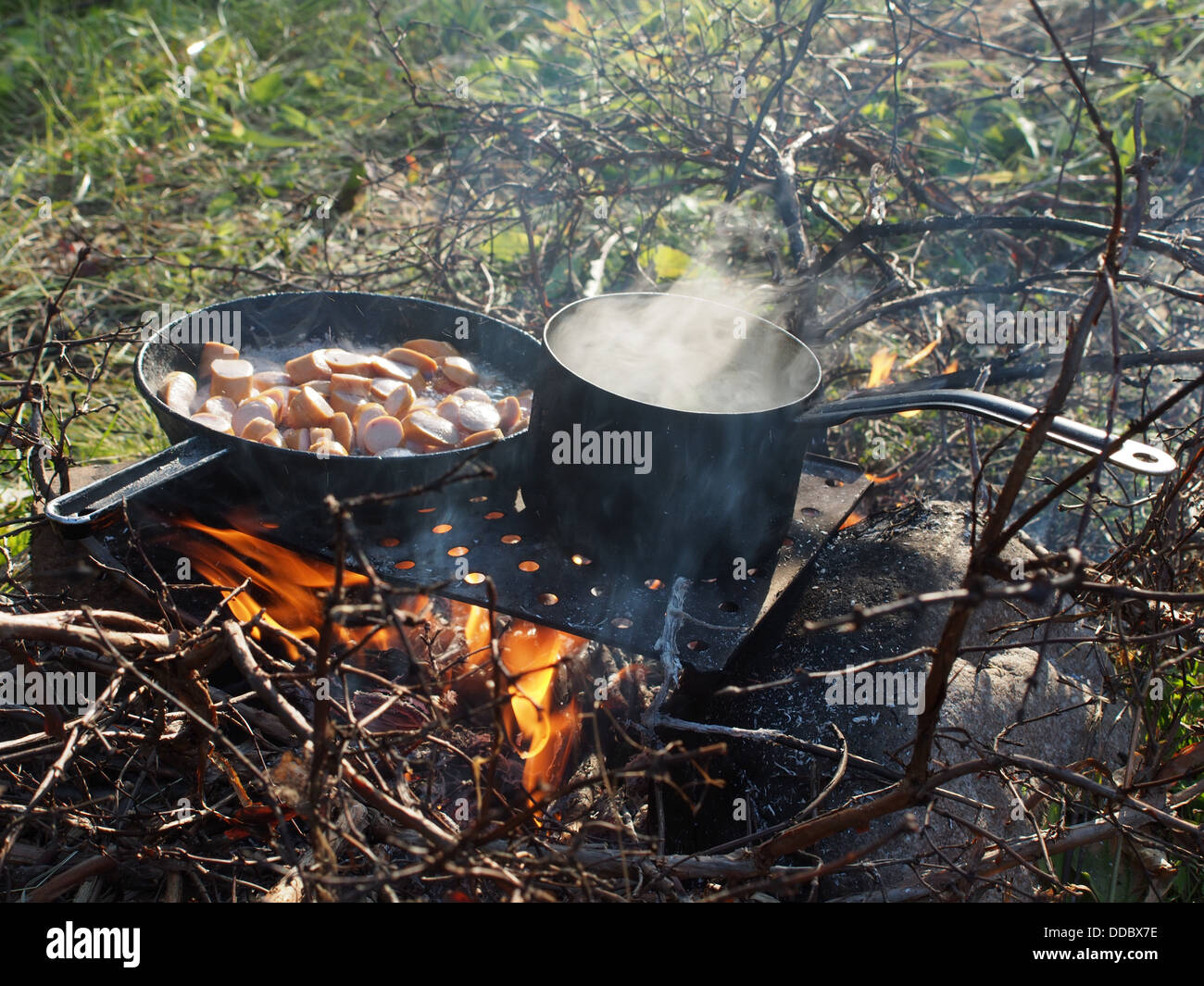 Frying pan blaze hi-res stock photography and images - Alamy