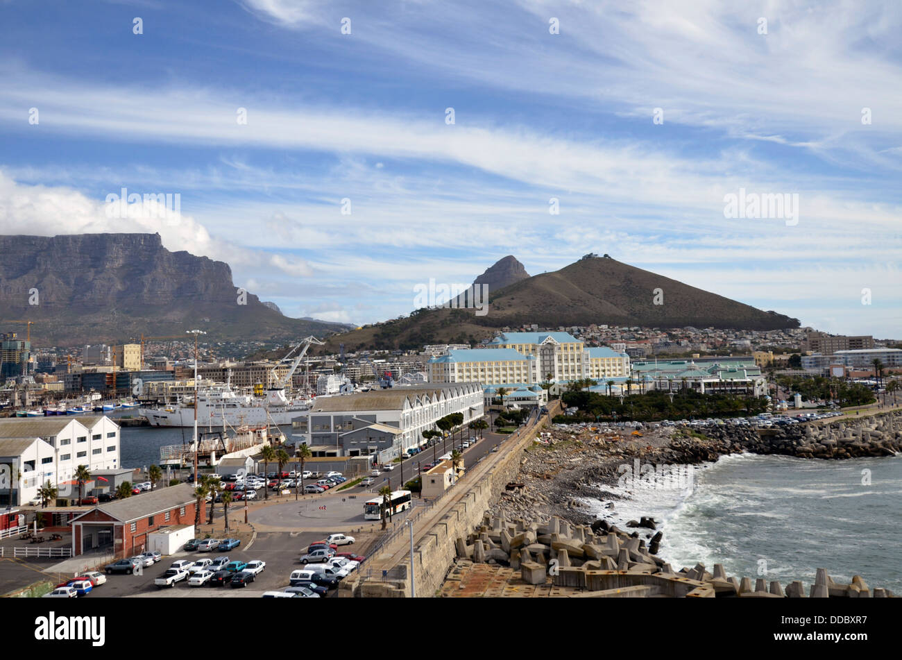 Cape town table mountain aerial hi-res stock photography and images - Alamy