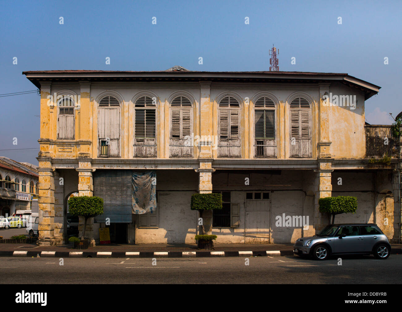 Old Colonial Building, George Town, Penang, Malaysia Stock Photo - Alamy