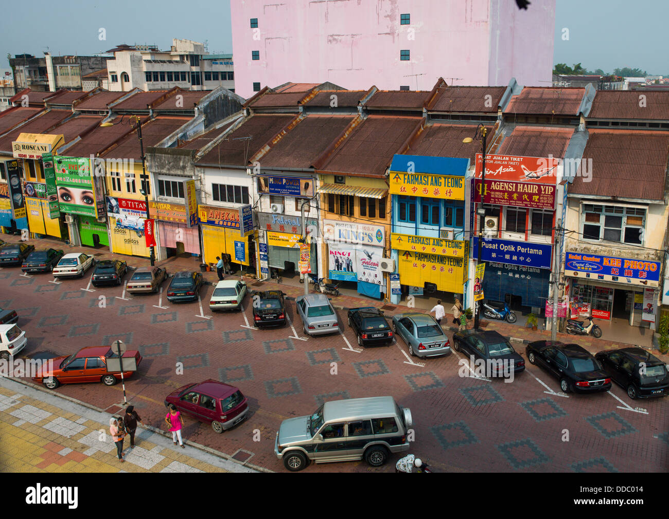 Old Houses, Teluk Intan, Malaysia Stock Photo - Alamy