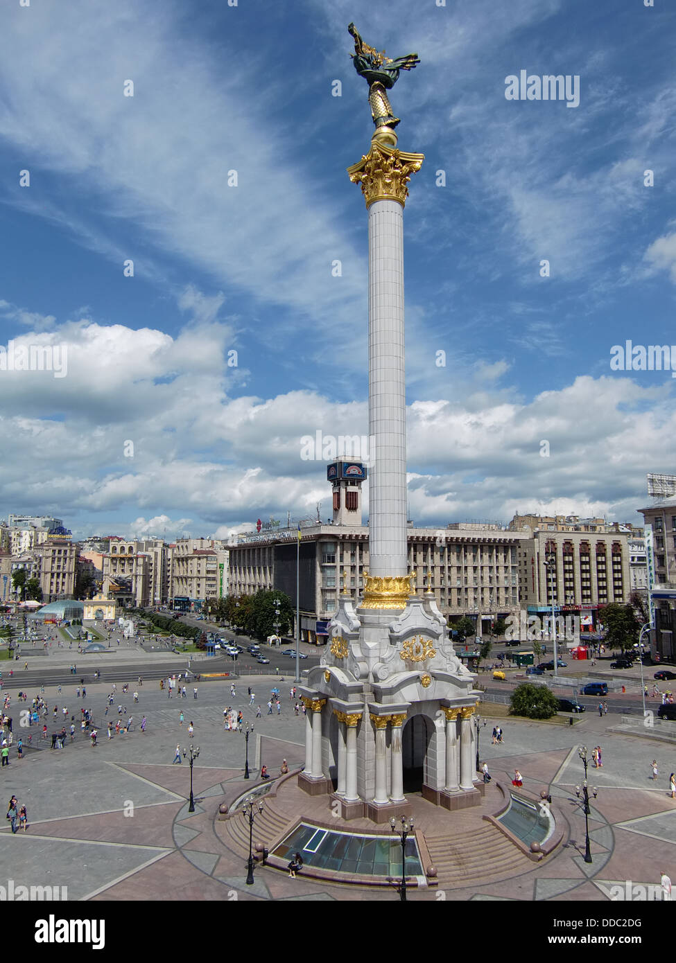 Independence Square of Kyiv (Ukraine Stock Photo - Alamy
