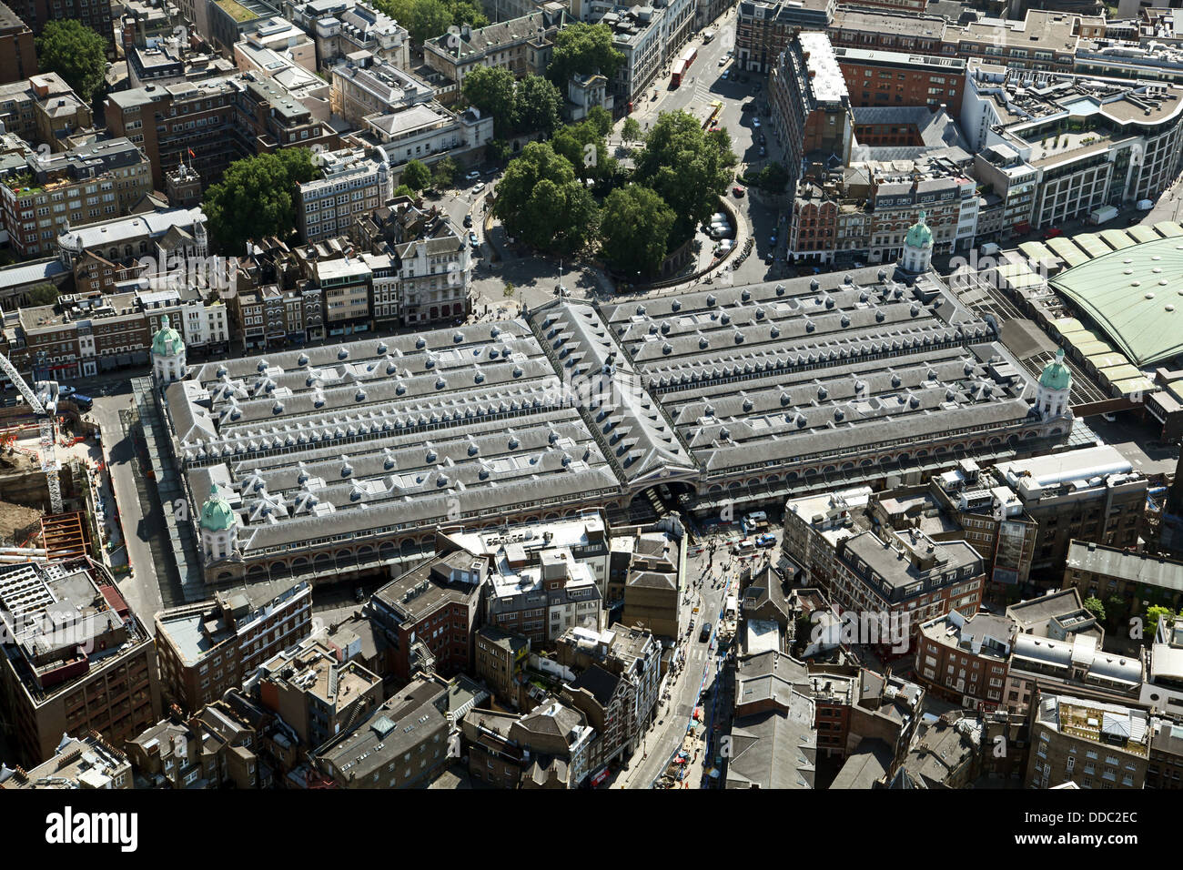 an aerial view of Smithfield Market in London EC1 Stock Photo - Alamy