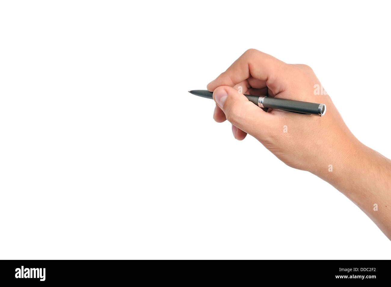 pen in hand Stock Photo - Alamy