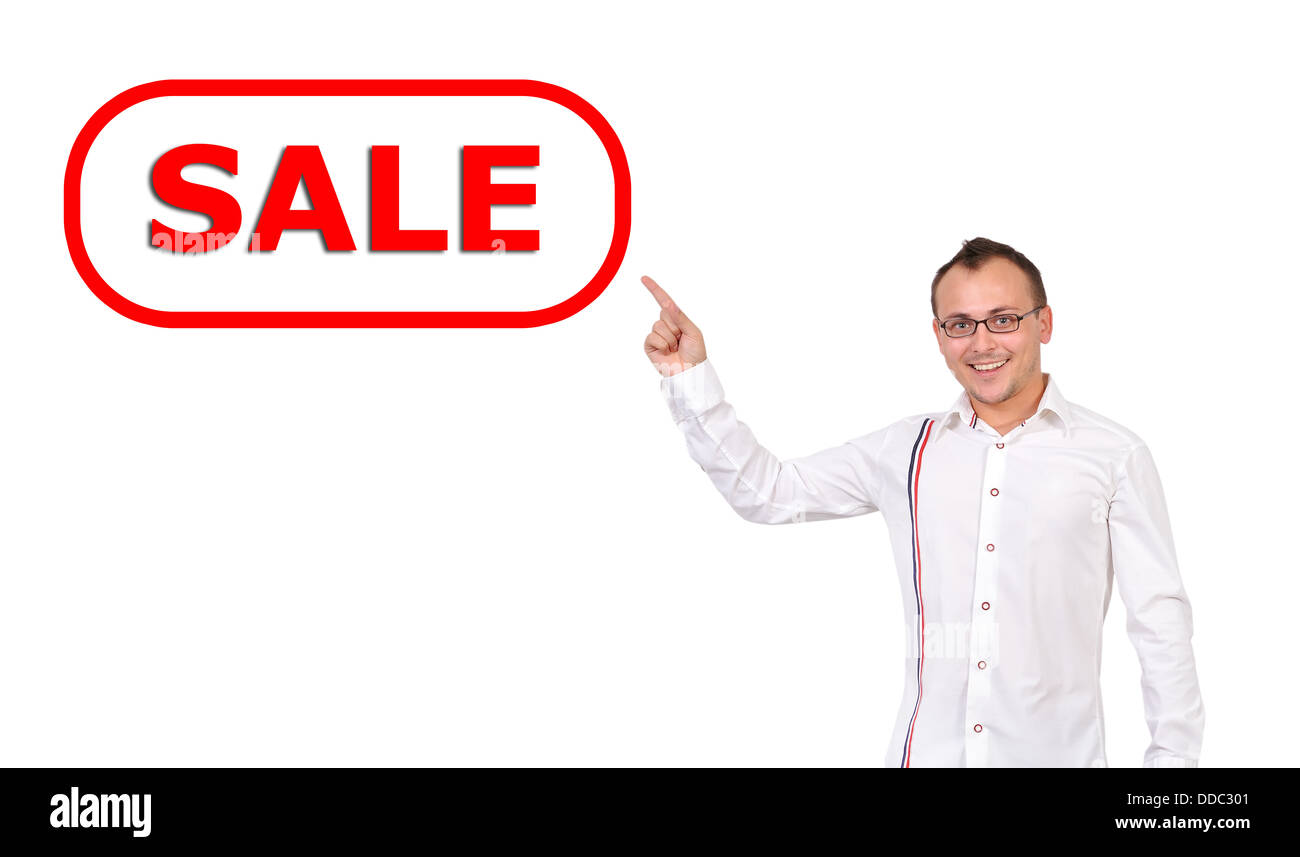 Pointing sale Cut Out Stock Images & Pictures - Alamy