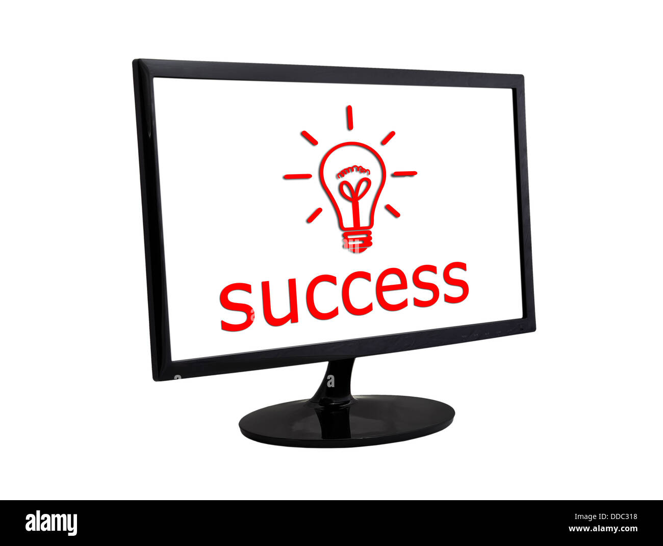 black monitor Stock Photo - Alamy