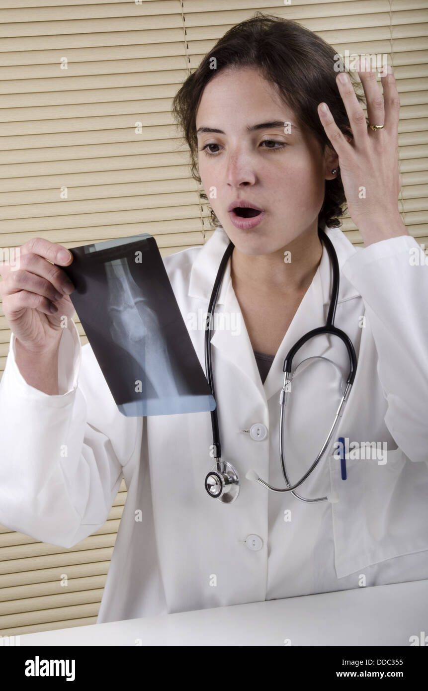 medical staff examined an X-ray image Stock Photo - Alamy