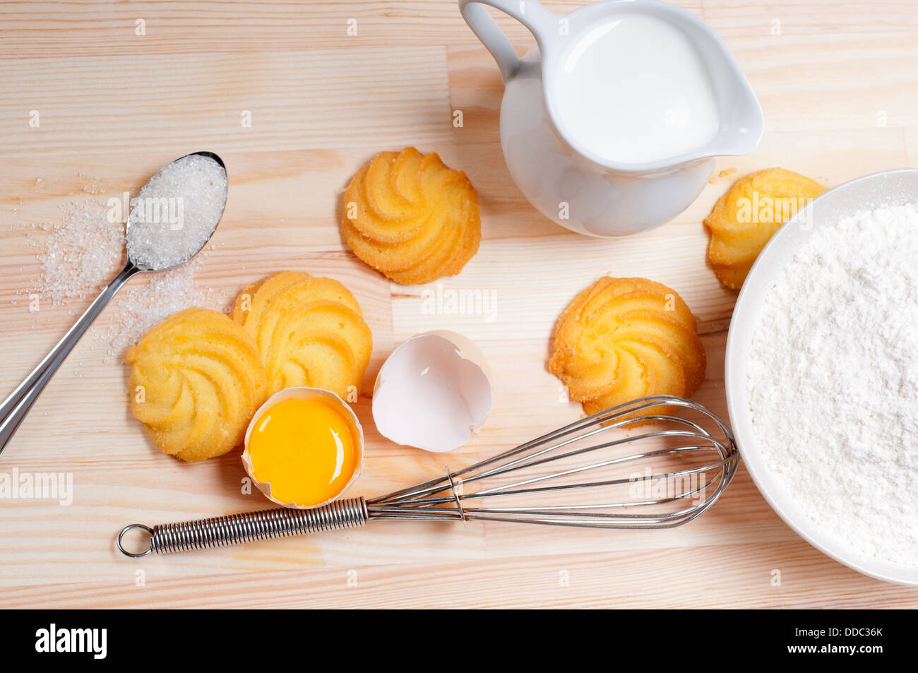 making baking cookies Stock Photo - Alamy