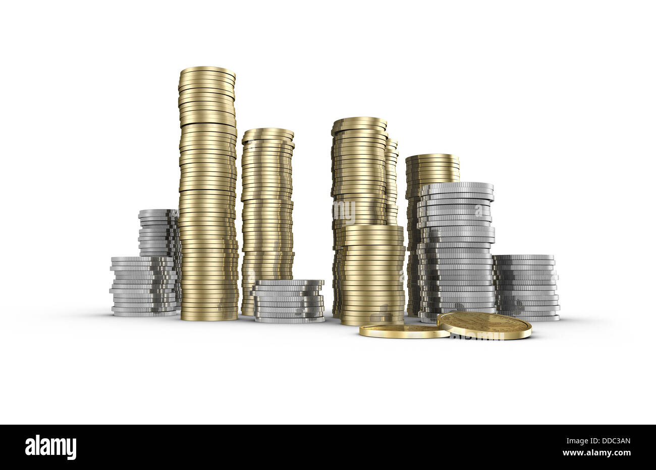 Stacked stack pile piled Cut Out Stock Images & Pictures - Alamy