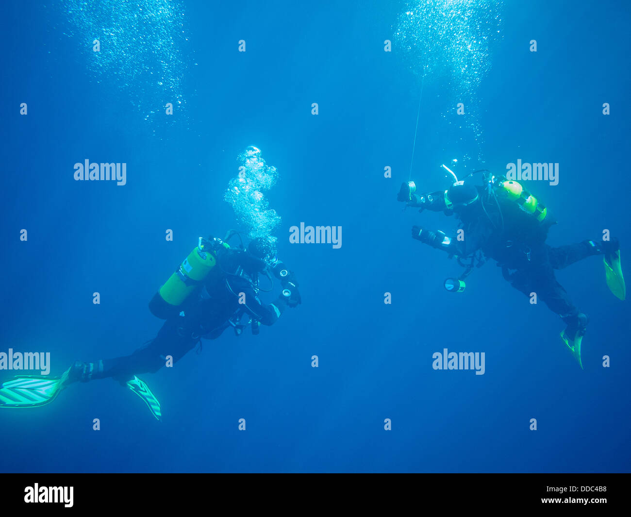 Scuba diving in Ireland Stock Photo - Alamy