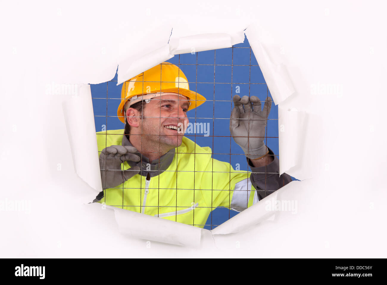 Trapped construction worker hi-res stock photography and images - Alamy