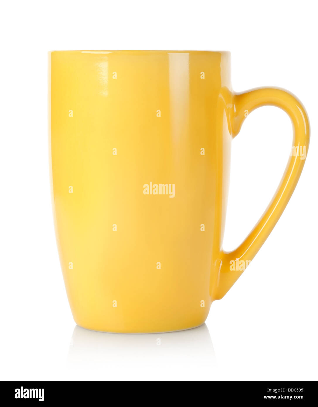 Yellow cup tea on Cut Out Stock Images & Pictures - Alamy