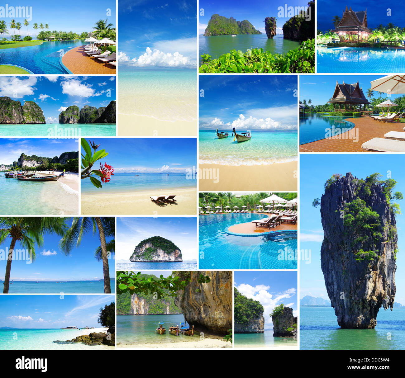 Sea collage hi-res stock photography and images - Alamy