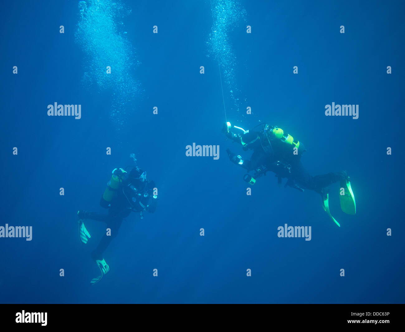 Scuba diving in Ireland Stock Photo - Alamy