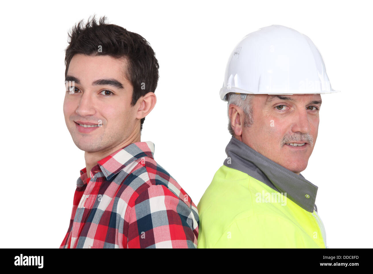 Good looking guy construction worker hi-res stock photography and ...