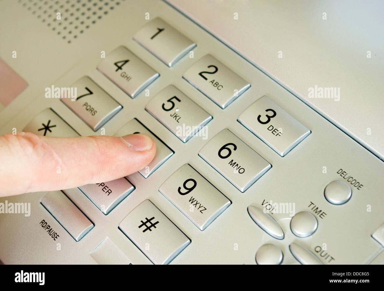 finger presses figure Stock Photo - Alamy