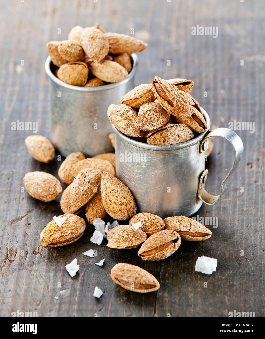 Salted roasted almonds hi-res stock photography and images - Alamy
