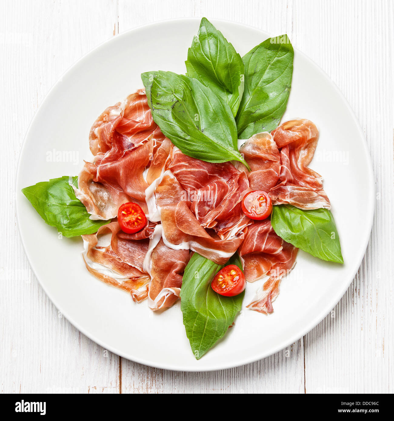 Ham meat plate hi-res stock photography and images - Alamy