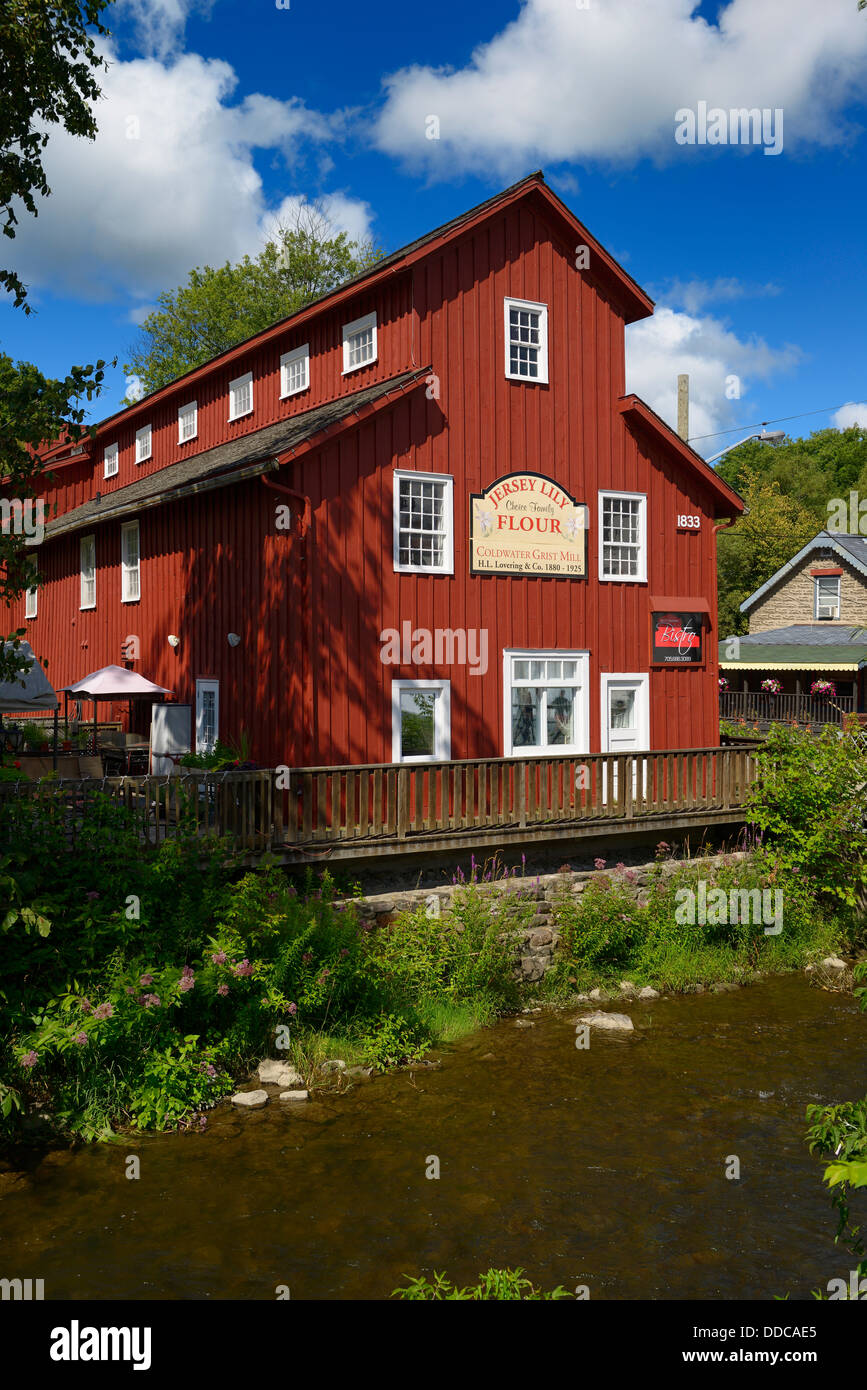 Restored grist mill hi-res stock photography and images - Alamy