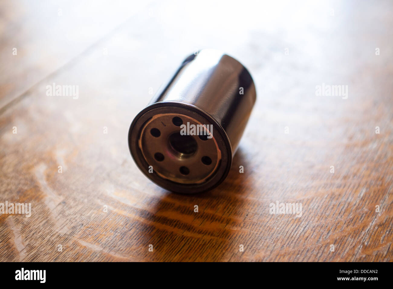 An oil Filter to fit a Honda engine Stock Photo - Alamy