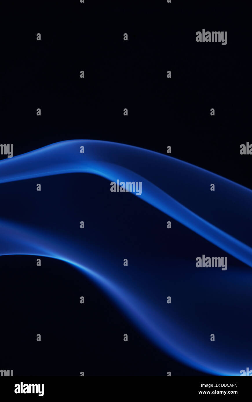 Blue smoke design Stock Photo - Alamy