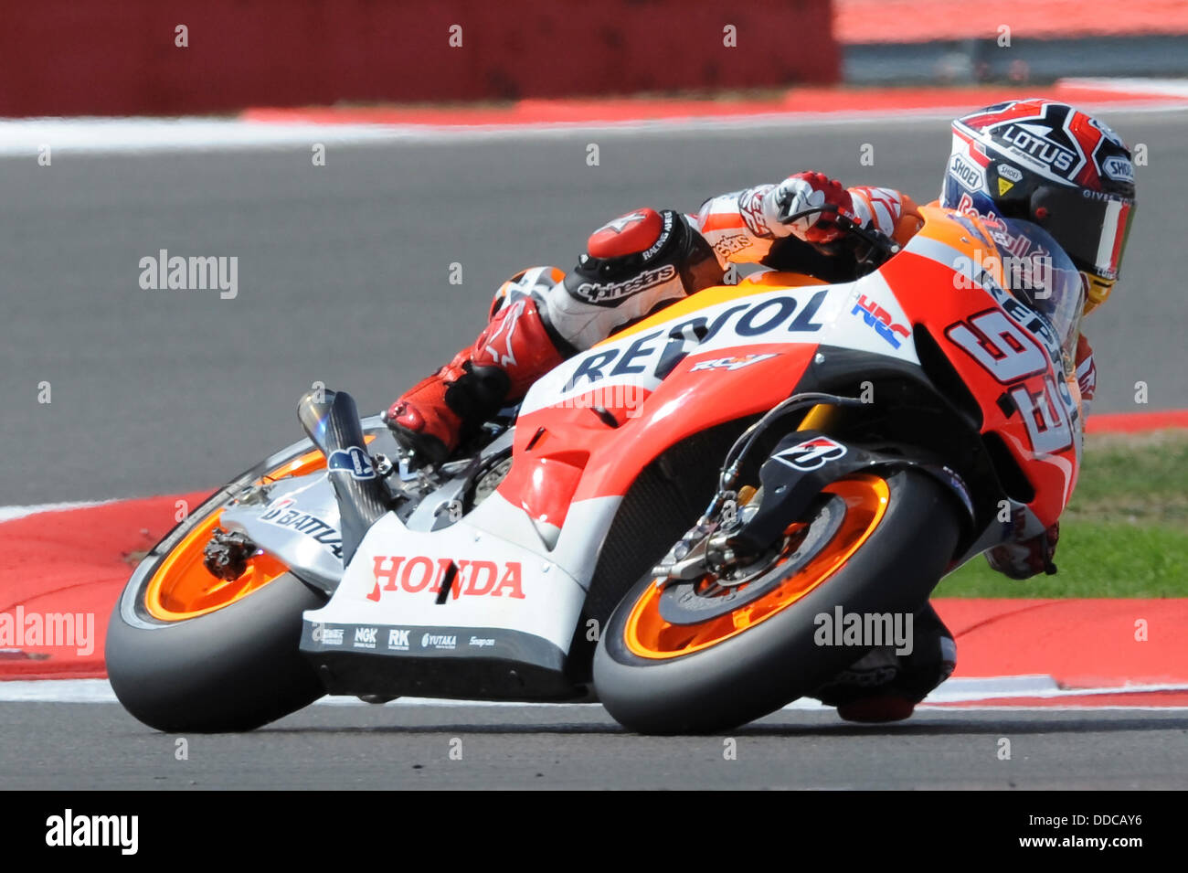 Silverstone, United Kingdom. 30th August 2013. Marc Marquez (Repsol ...