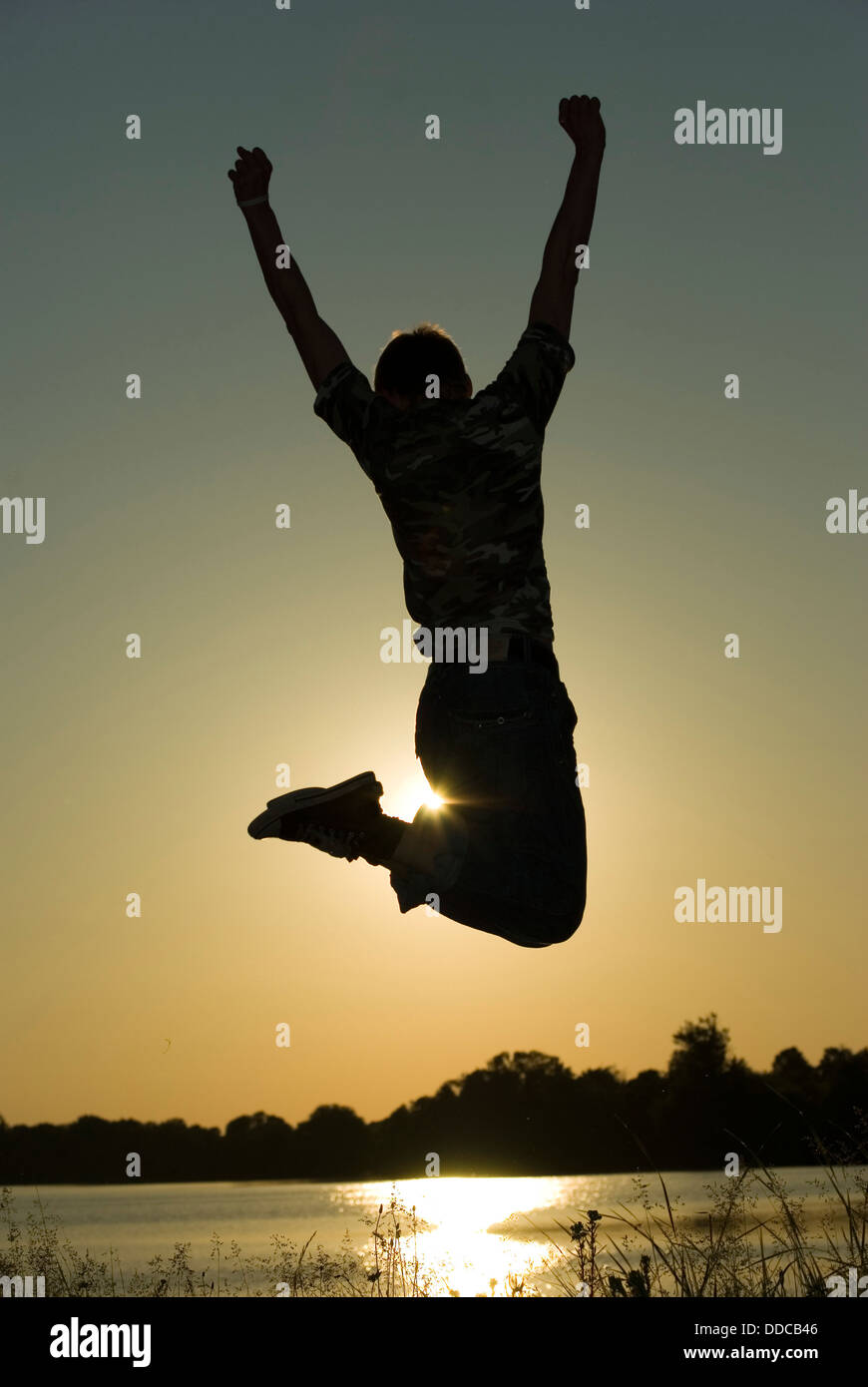 guy in jump Stock Photo - Alamy