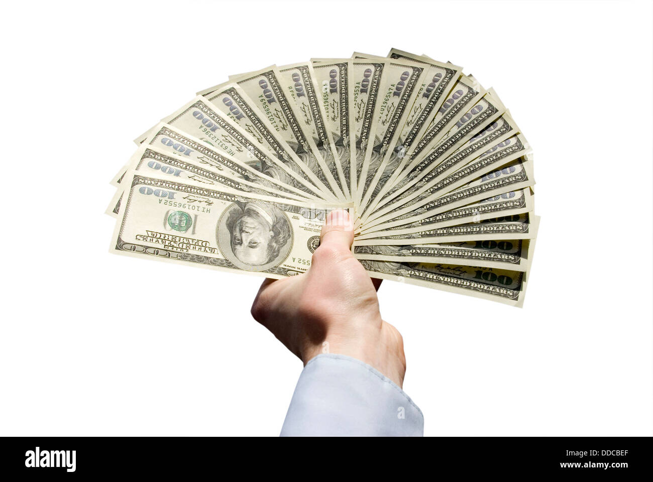 money in hand Stock Photo - Alamy