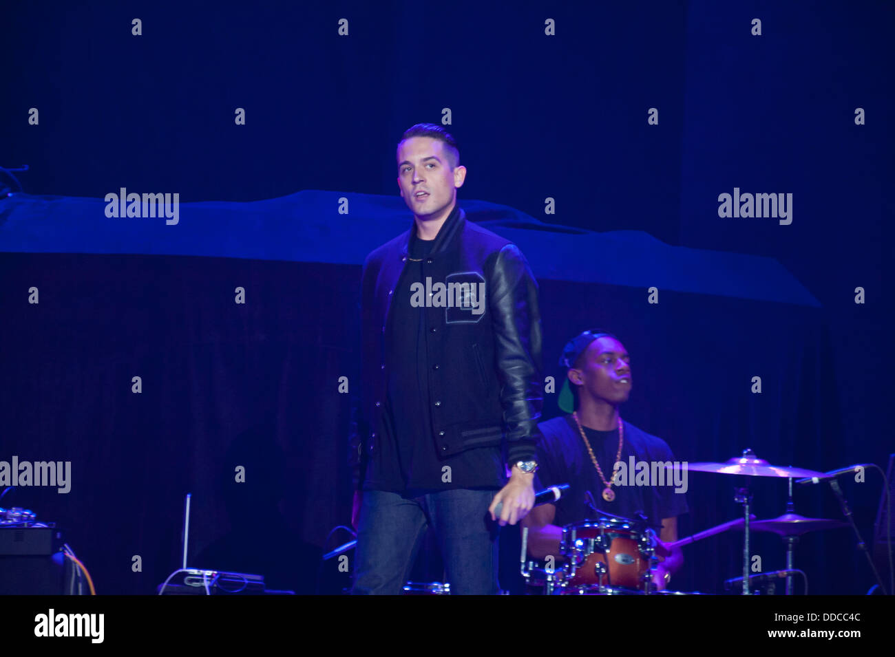 SACRAMENTO, CA - AUGUST 28: Rapper Gerald Earl Gillum aka G-Eazy ...
