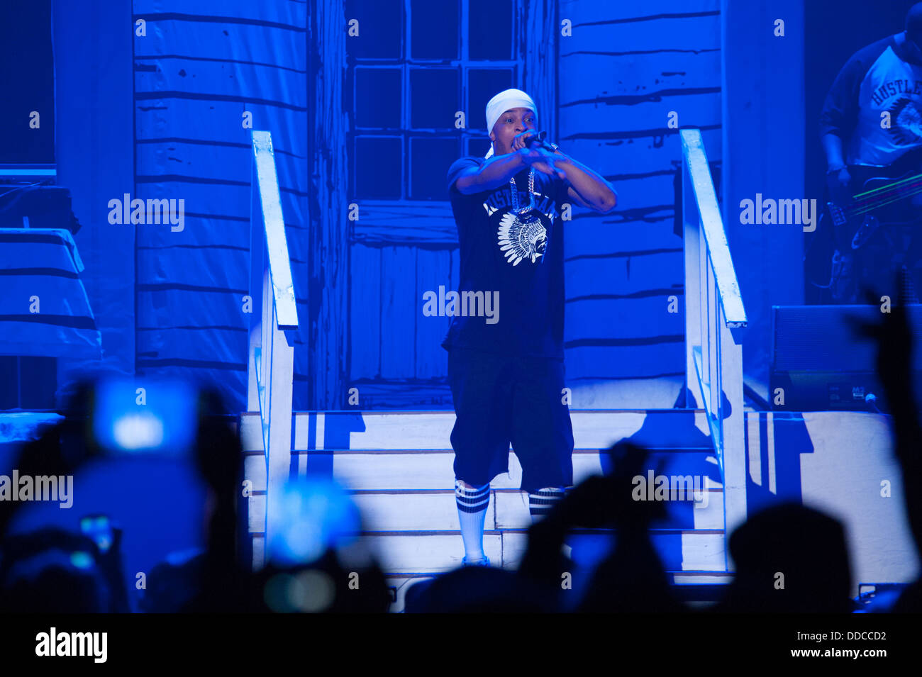 SACRAMENTO, CA - AUGUST 28: Rapper Clifford Joseph Harris, Jr. aka T.I ...