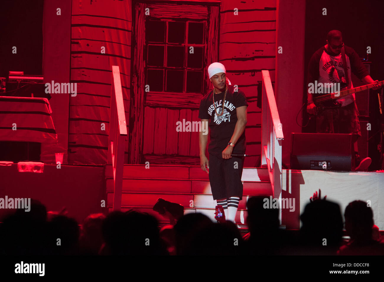 SACRAMENTO, CA - AUGUST 28: Rapper Clifford Joseph Harris, Jr. aka T.I ...