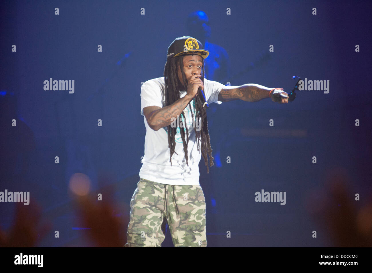 SACRAMENTO, CA - AUGUST 28: Rapper Dwayne Michael Carter, Jr. aka Lil ...
