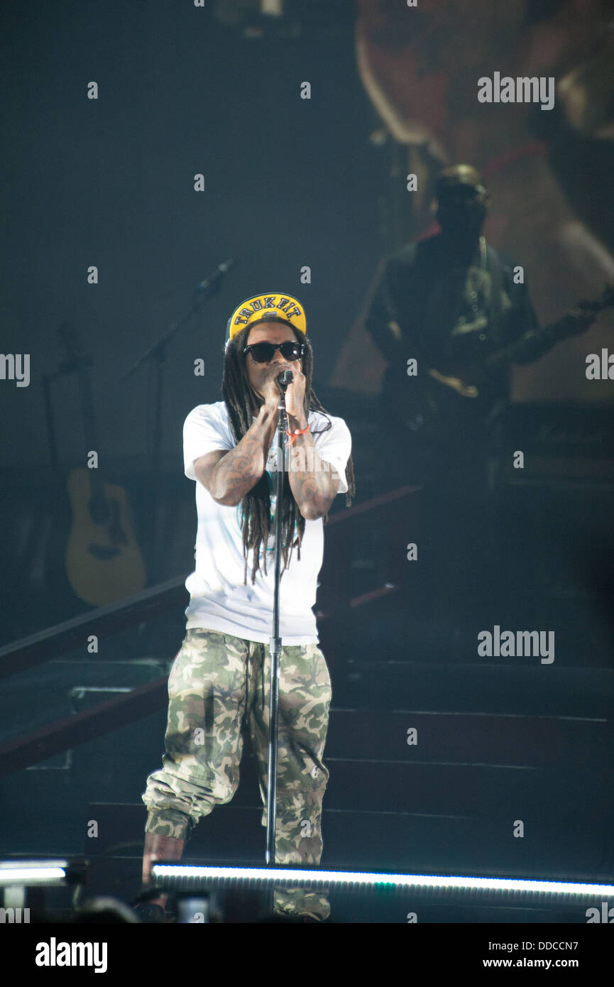SACRAMENTO, CA - AUGUST 28: Rapper Dwayne Michael Carter, Jr. aka Lil ...