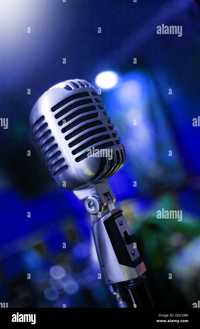 Isolated antique microphone hi-res stock photography and images - Alamy