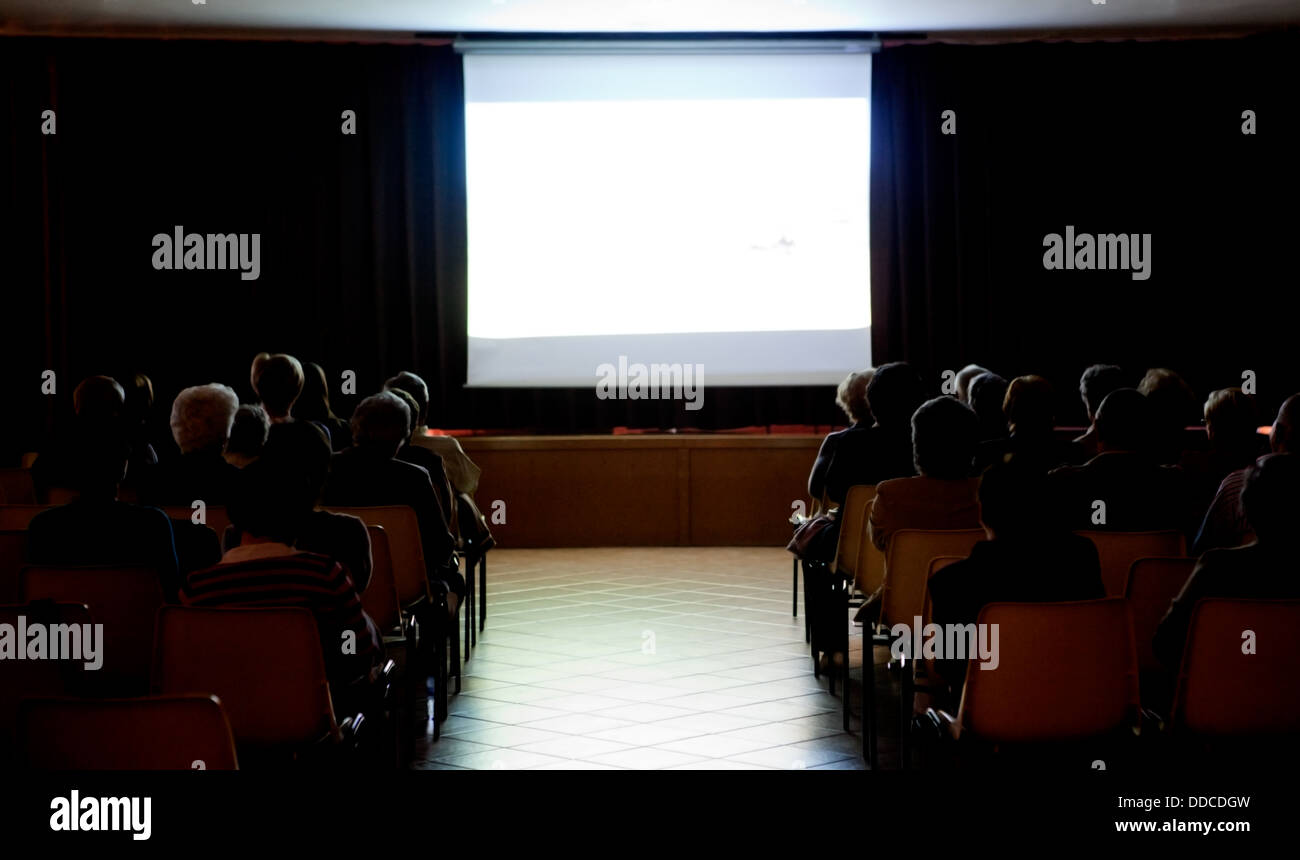 Public and screen Stock Photo - Alamy