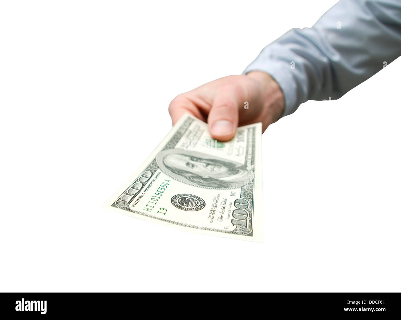 Money in hand Stock Photo - Alamy