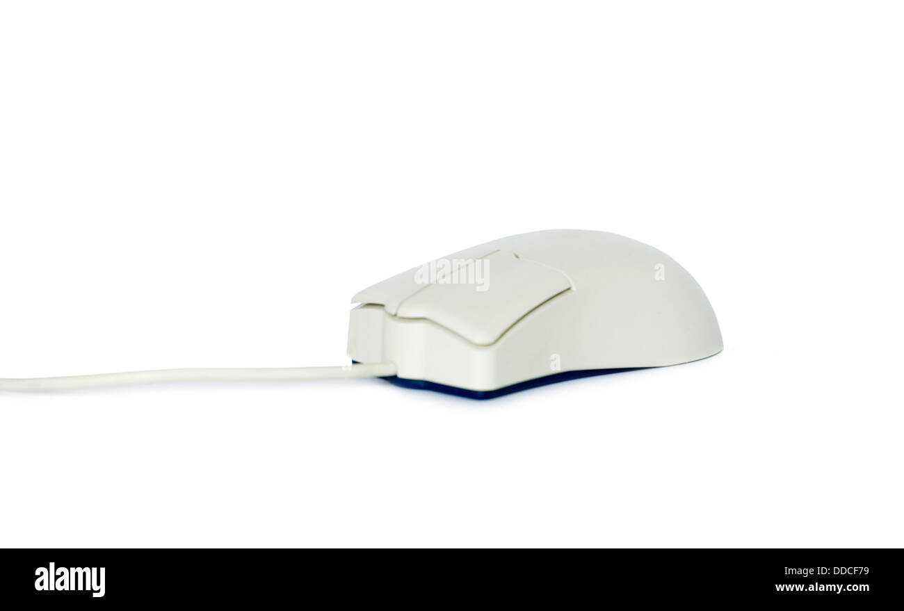 white computer mouse Stock Photo - Alamy