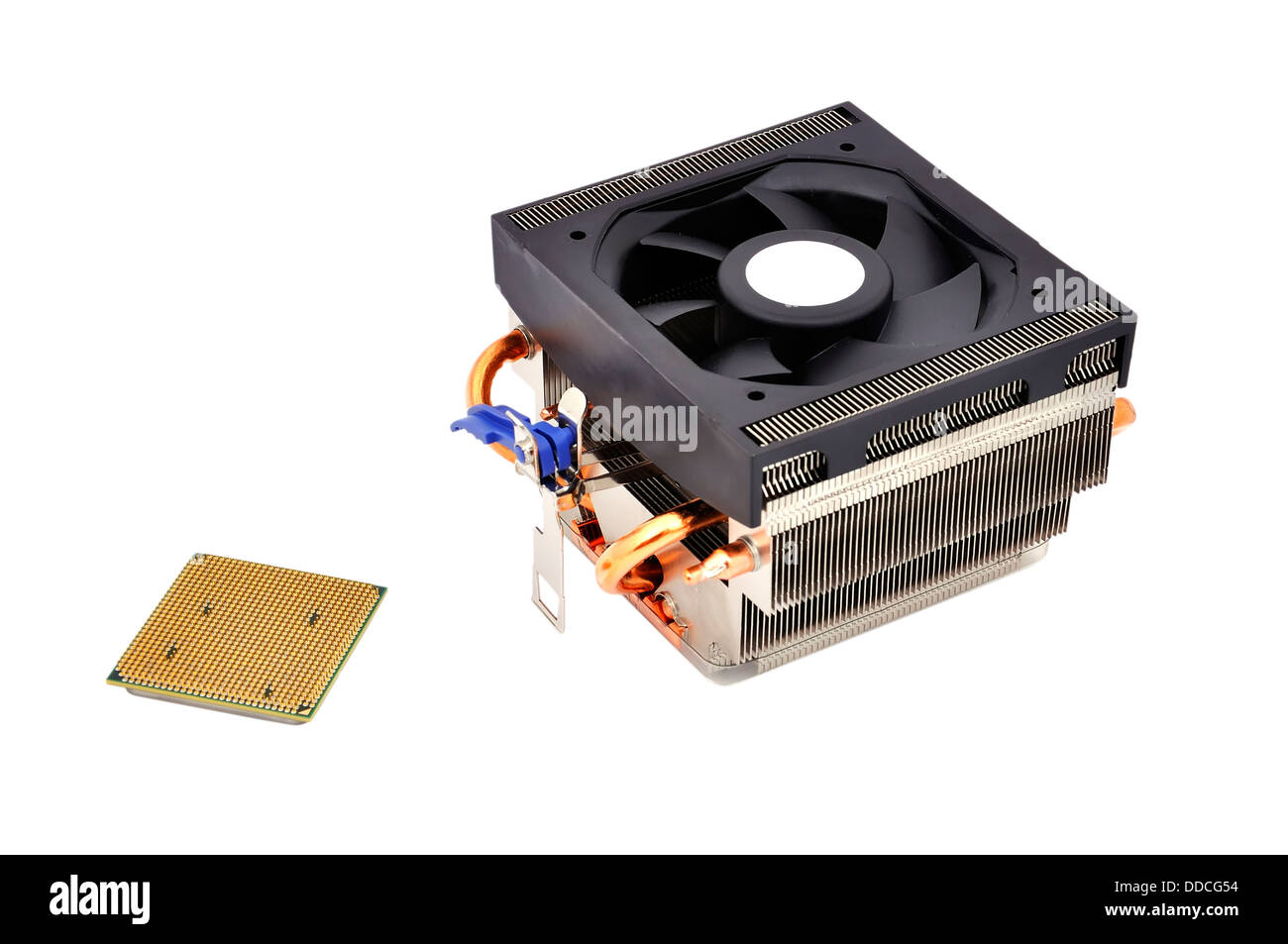 cpu and cooler Stock Photo - Alamy