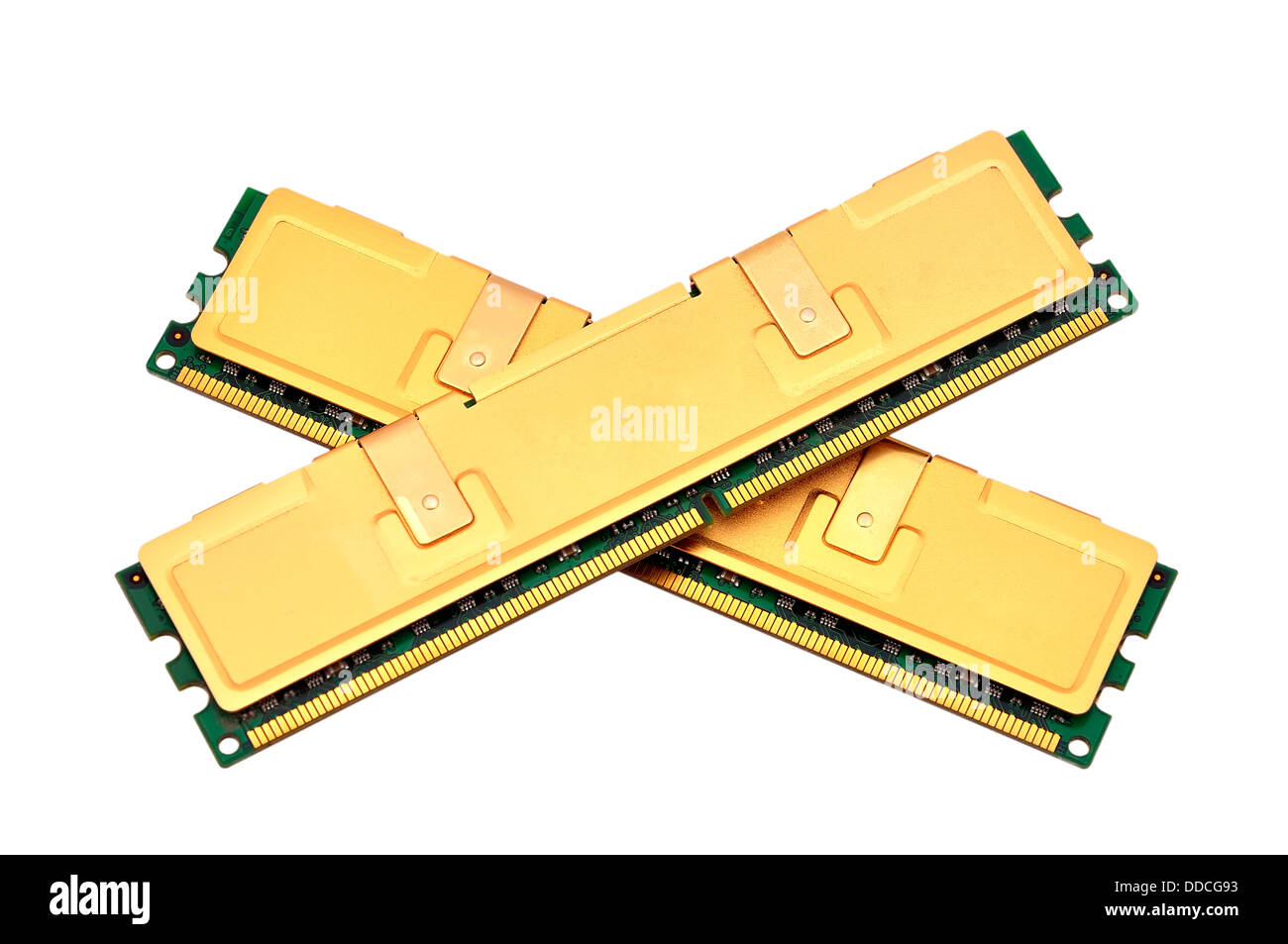 two gold ram Stock Photo - Alamy