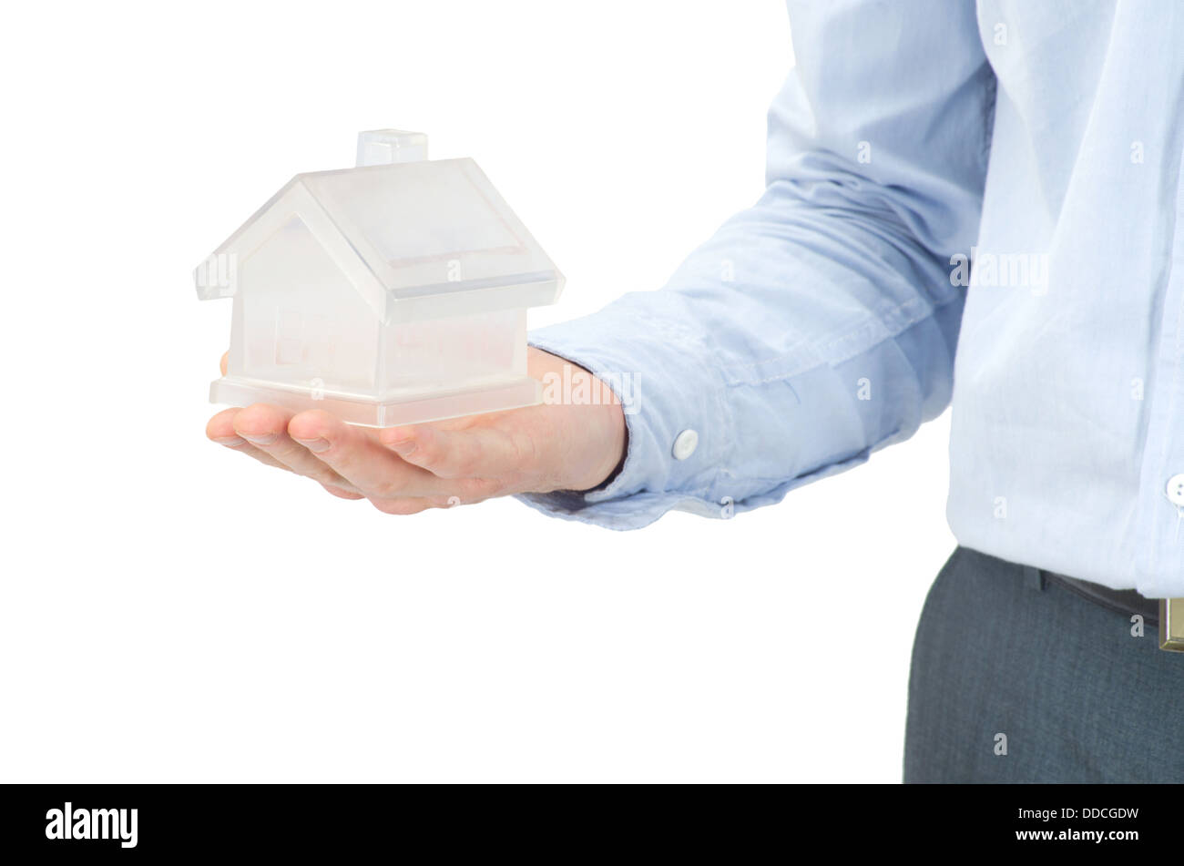 home in hand Stock Photo - Alamy