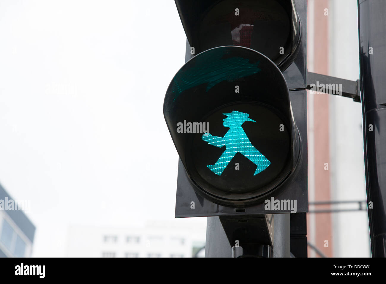 Berlin Pedestrian Green Traffic Light, Germany, Europe Stock Photo - Alamy
