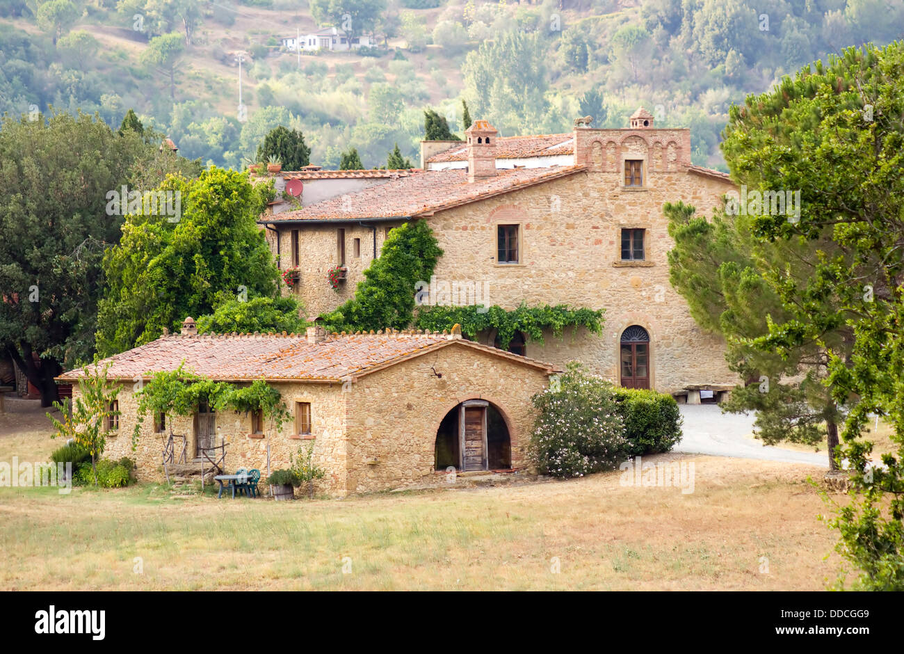 typical tuscan house Stock Photo - Alamy