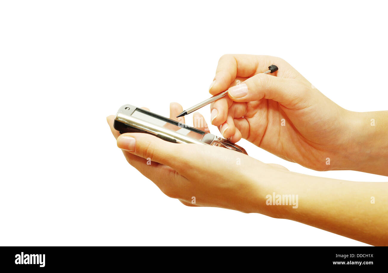 Pocket communicator hi-res stock photography and images - Alamy