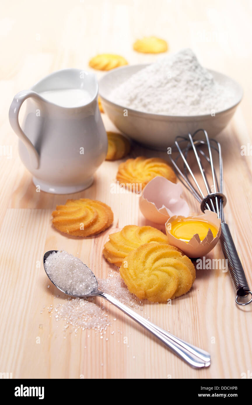 making baking cookies Stock Photo - Alamy