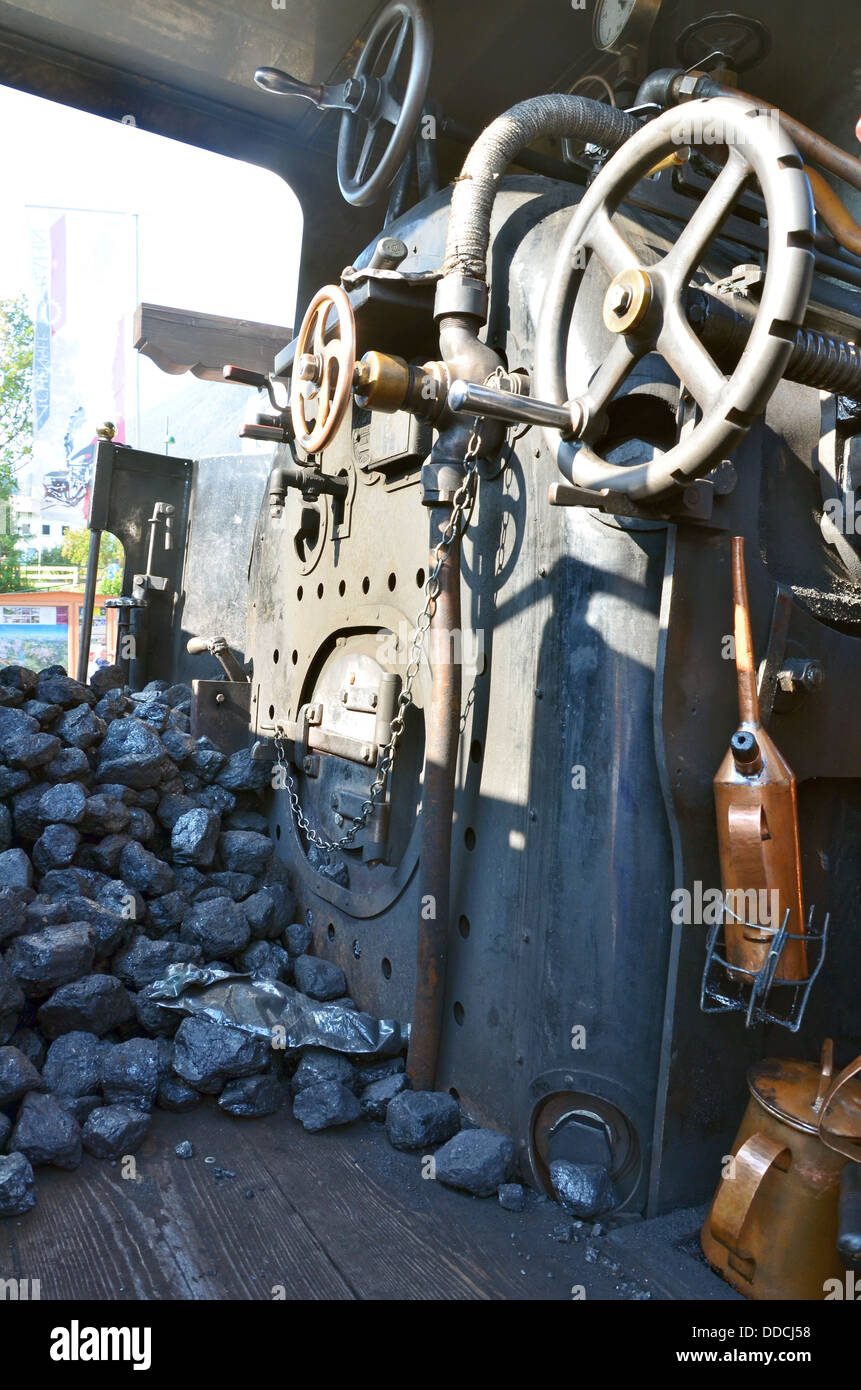 Achensee, Achensee narrow gauge steam cog railway, Jenbach station ...