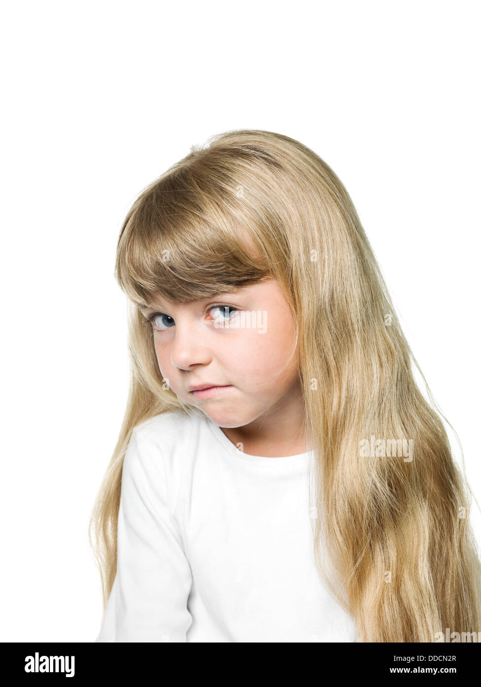 Little Girl Portrait Stock Photo - Alamy