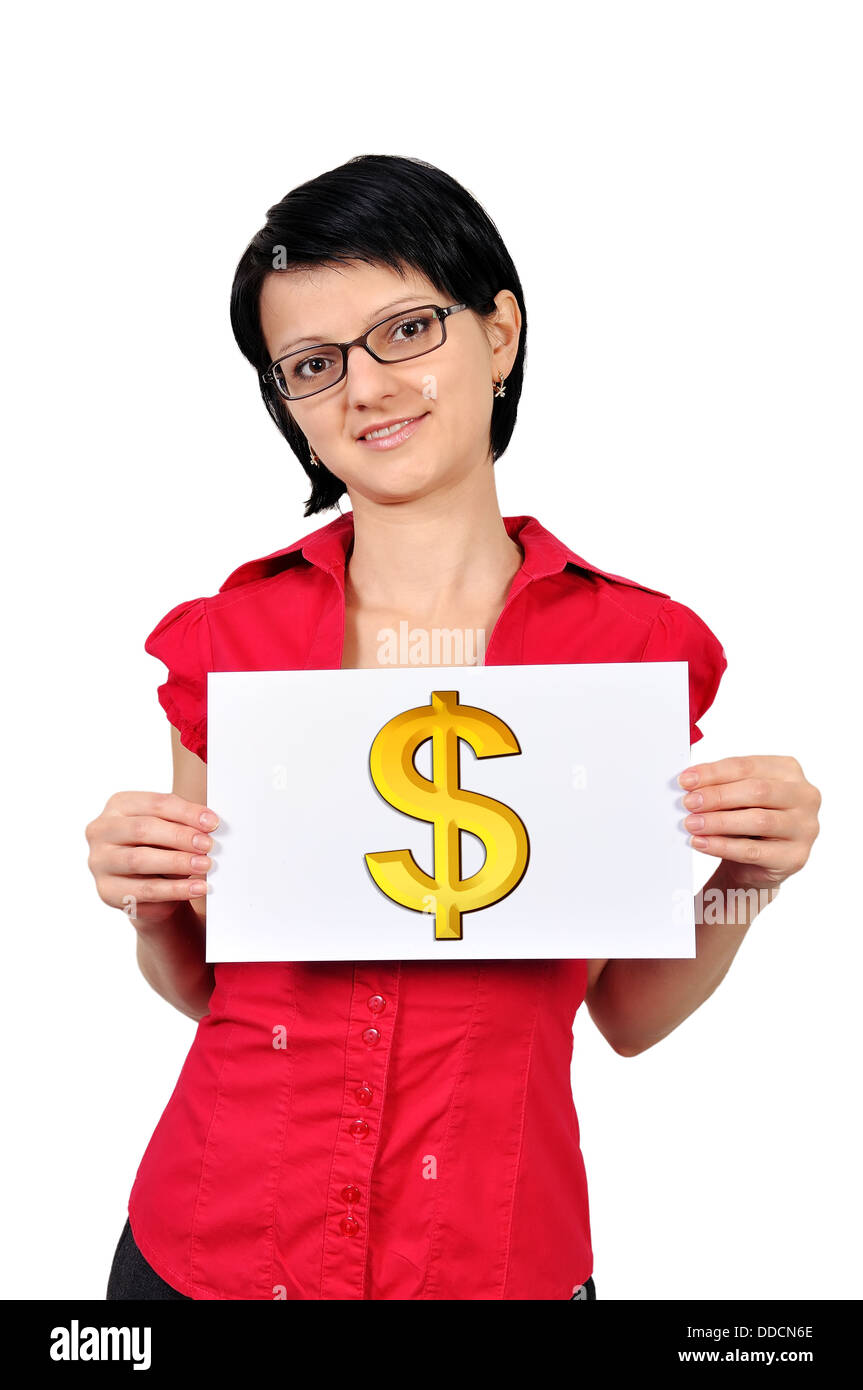 gold dollar symbol Stock Photo - Alamy