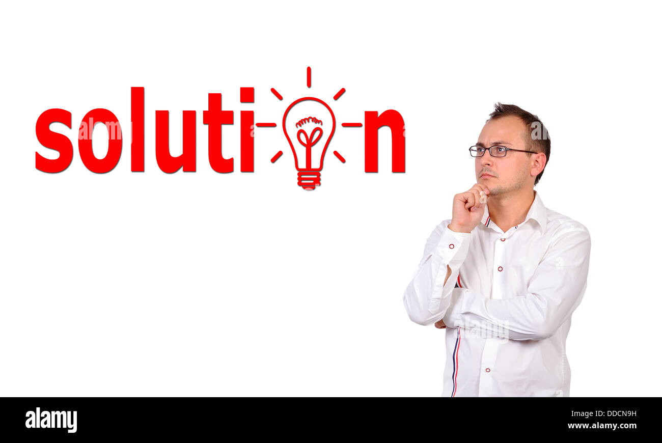 Business development solution Cut Out Stock Images & Pictures - Alamy