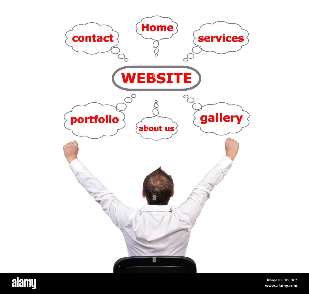 Website business idea business hi-res stock photography and images - Alamy