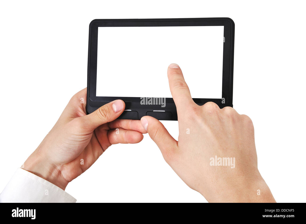 Hand touch touching Cut Out Stock Images & Pictures - Alamy